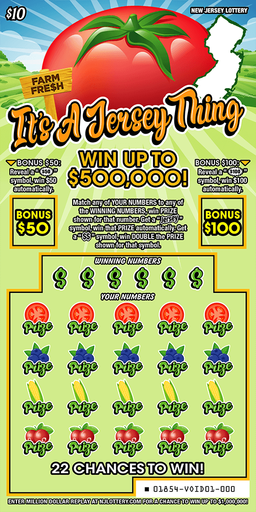 NJ Lottery | 01854