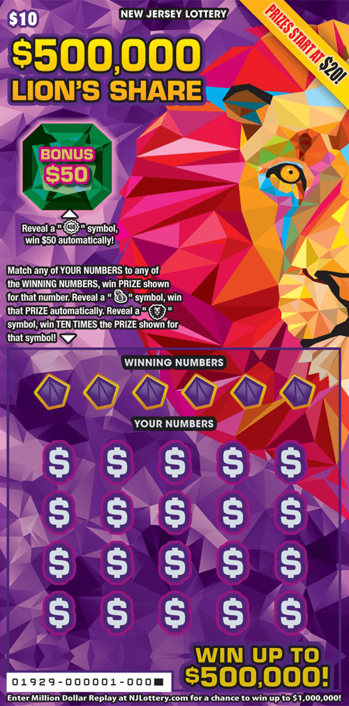 NJ Lottery | 01929
